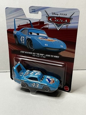 Mattel Disney Pixar Cars #43 The King Dinoco Blue Diecast Collectible ...