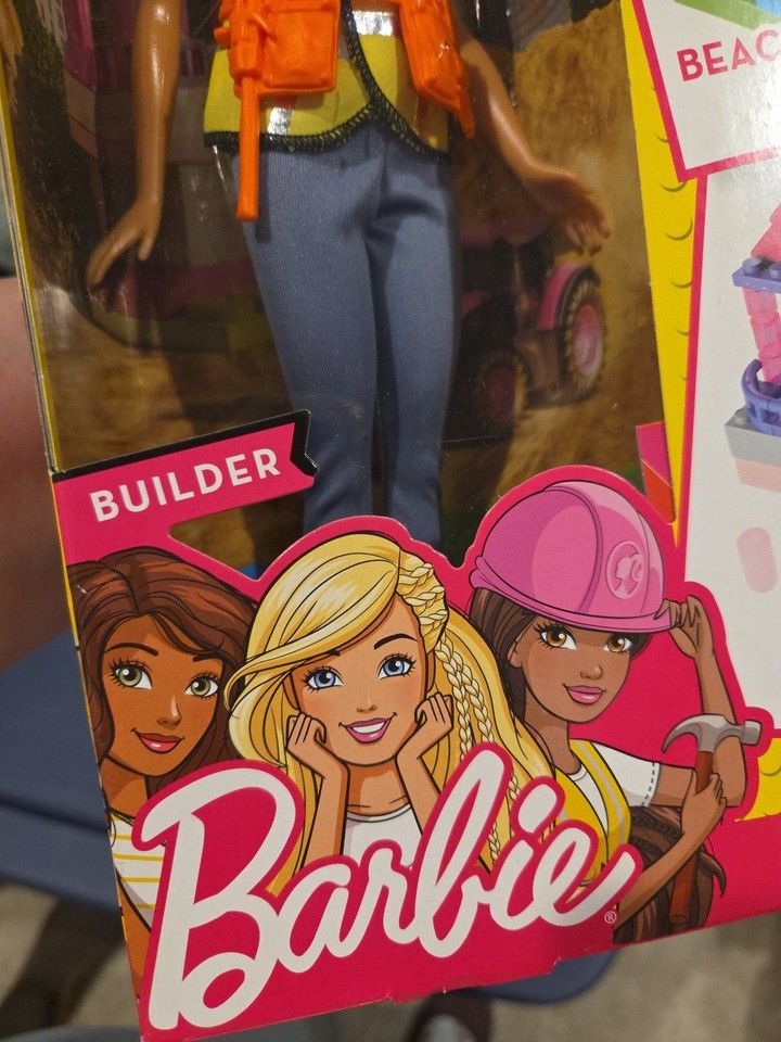 Barbie Career Doll Builder Lego Type Blocks NRFB You Can Be Anything ...