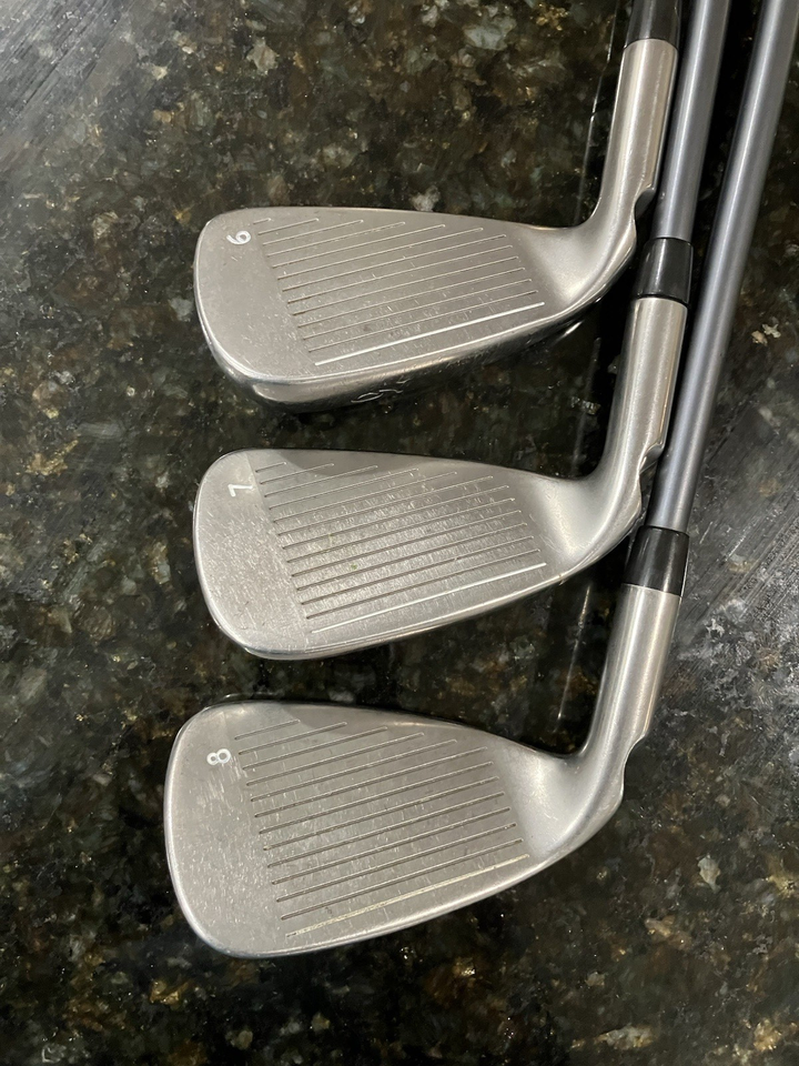 Ping G Iron Set, 6-W & U, Yellow Dot, CFS 65 Senior Graphite, RH | eBay