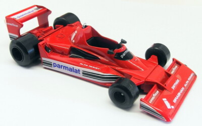 Polistil Appx 15cm Long Diecast FK17 - F1 Brabham Parmalat BT45C - Red ...