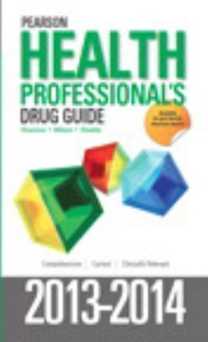 Pearson Health Professional's Drug Guide 9780133355499| eBay