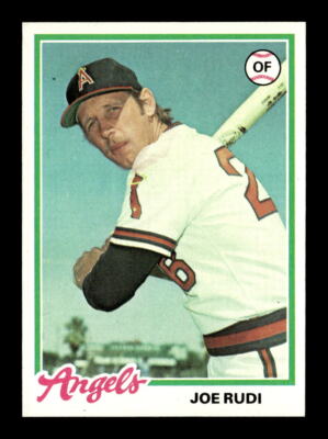 1978 Topps #635 Joe Rudi California Angels NM-MT Baseball Card *J249 | eBay