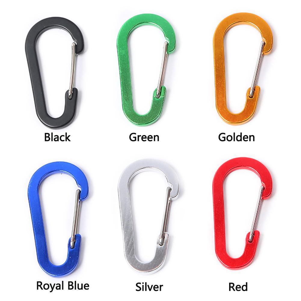 LF# 6x Outdoor Camping Carabiner Clip Climbing Quick Hanging Buckle ...
