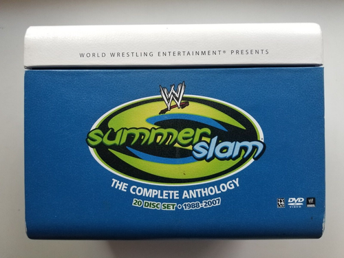WWE Summer Slam: The Complete Anthology (20-Disc DVD Box Set 1988-2007 ...