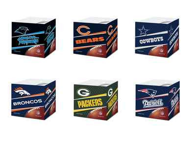 NFL Sticky Note Cube Pad - Pick Your Team | eBay