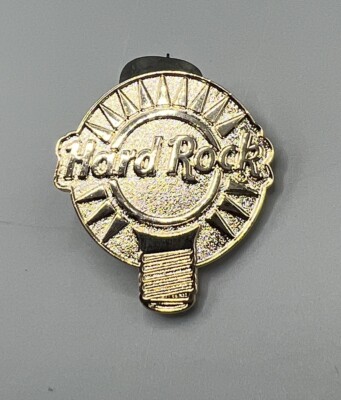 Hard Rock Staff Pin - Bright Idea Light Bulb Exclusive Hotel Casino ...