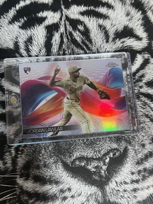 Jordan Lawlar 2024 Topps Chrome Helix HX-14 RC Rookie Card SSP Case Hit ...