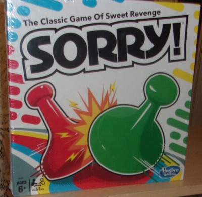 Sorry! Kids Board Game, Family Board Games for Kids, 2 to 4 Players ...