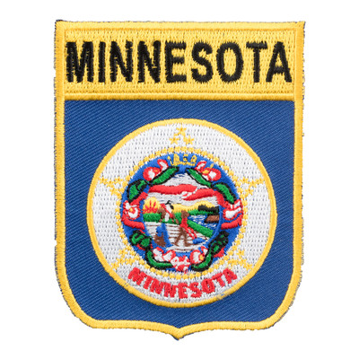 Minnesota State Flag Shield Patch, United States of America Patches | eBay