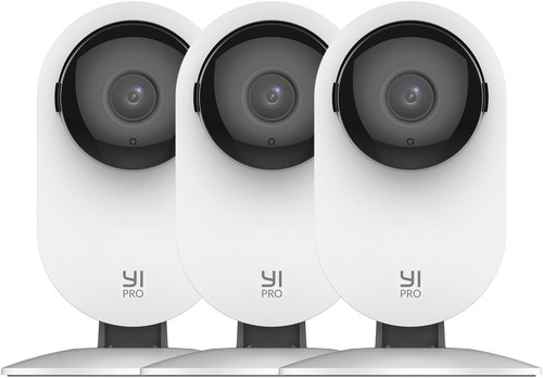 YI Pro 2K (3MP) 3 pièces, caméra IP caméra de surveillance WiFi ...