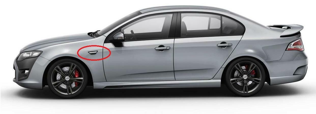 Ford Falcon FG FPV sedan ute guard FPV BADGES emblems F6 GT GS GTP GTF ...