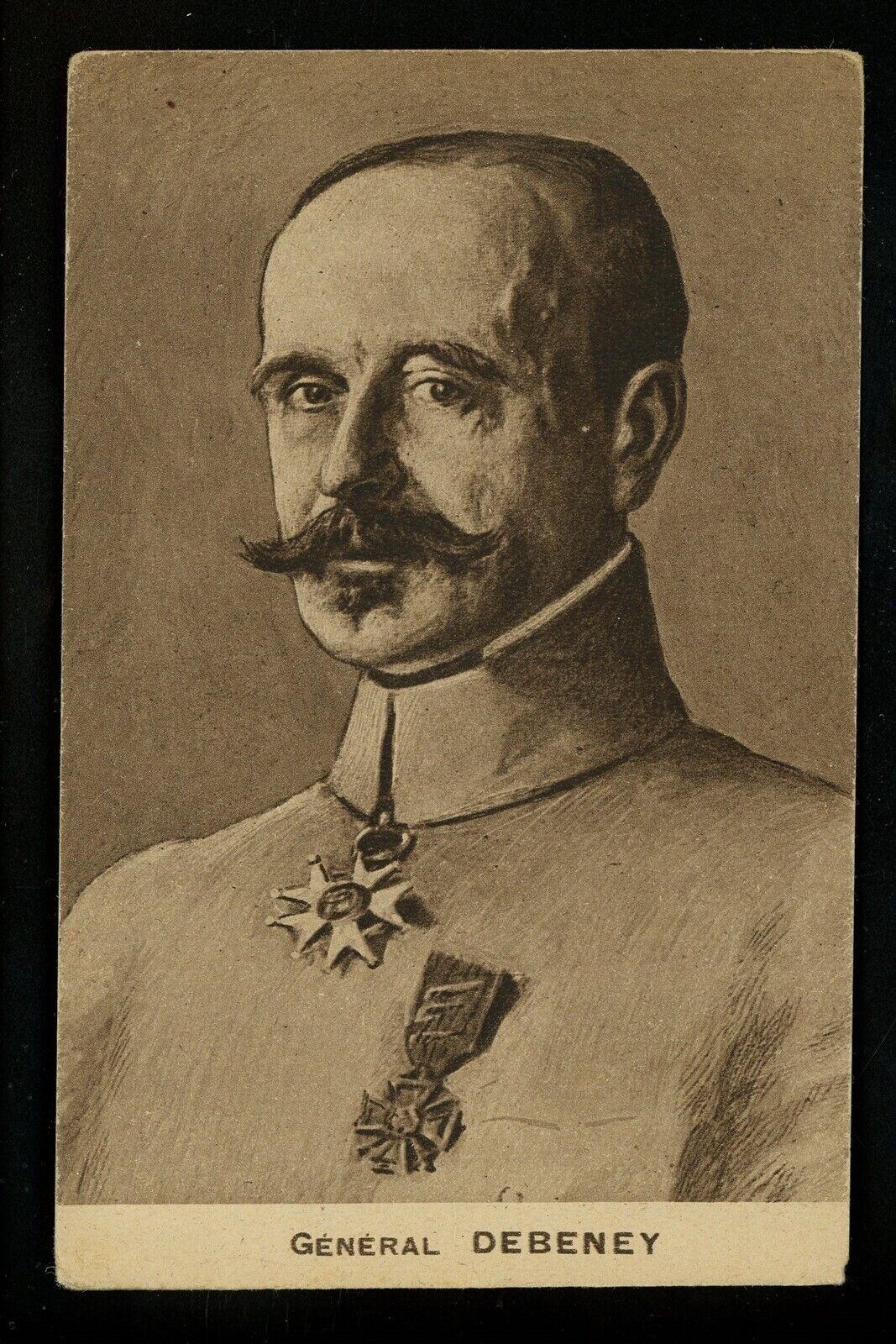 Military postcard World War 1 WWI Officer General Debeney Vintage | eBay