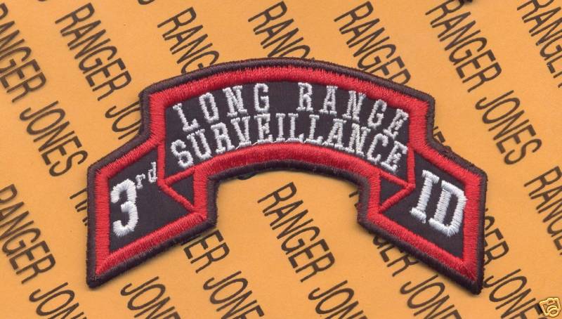 103rd Military Intelligence Bn LRS Airborne Ranger MI 3 Infantry 4.25 ...
