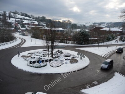 Photo 6x4 Tiverton : The Great Western Way Roundabout Tiverton/SS9512 A ...