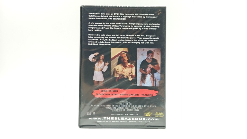 Burglar From Hell - Sleaze Box - SOV Cult Classic Horror - DVD BRAND ...