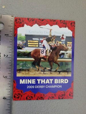 Mine That Bird 2009 KENTUCKY DERBY WINNER Champion CHURCHILL DOWNS ART ...