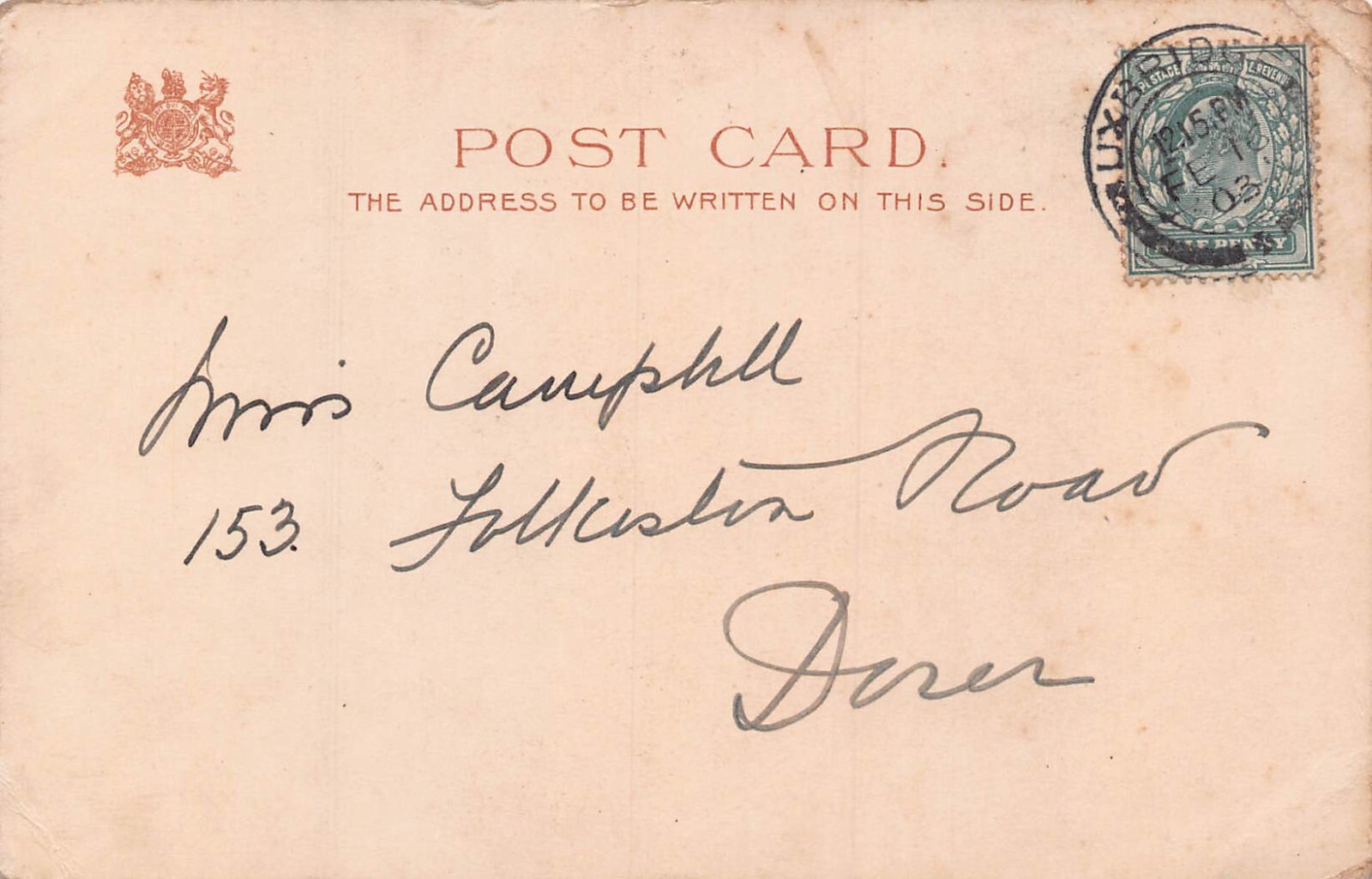 I AM MUCH PUT OUT MAN BOOTED OUT~1903 TUCK WRITE AWAY-LANCE THACKERY ...