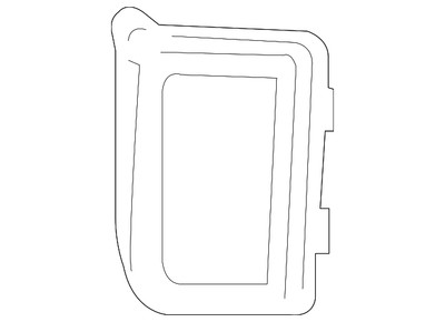 Genuine GM Front Driver Side Fog Lamp Bezel 23372631 | eBay