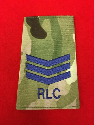 Quality RLC SGT MTP Combat Rank Slide Multicam Sergeant RLC Combat Rank ...