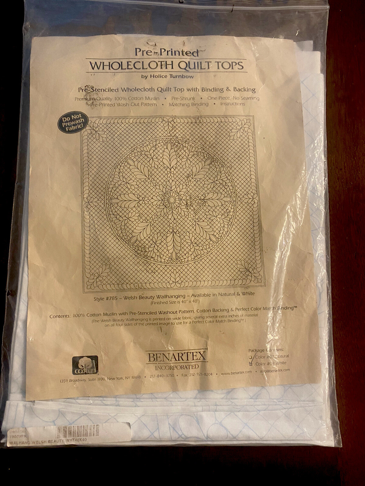 Whole Cloth Quilt Kits