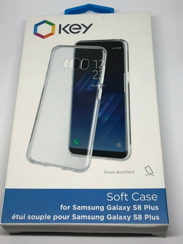 KEY TPU Soft Case for Samsung Galaxy S8 plus - CLEAR / Transparent | eBay