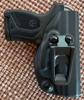 Crucial Covert IWB Inside Waistband Holster Ambi Black Fits Ruger LCP ...