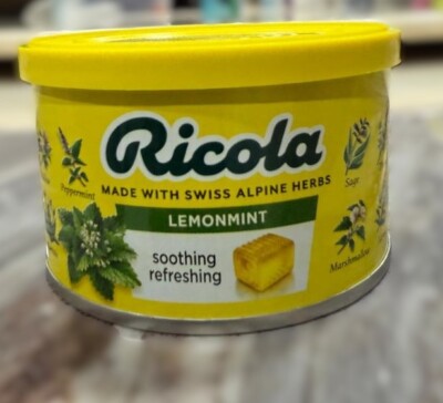 Ricola Candy Swiss Alpine Herb Lemon Mint Soothing Refreshing 100g - 2 ...