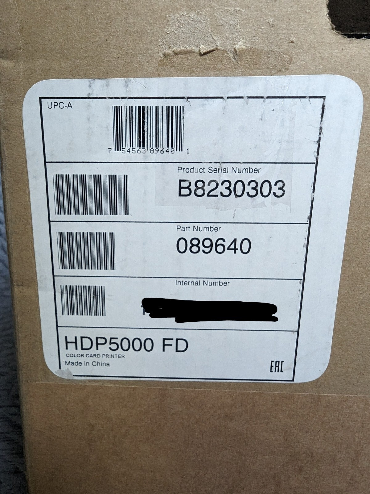 FARGO HDP5000 High Definition Printer/Encoder for sale online | eBay