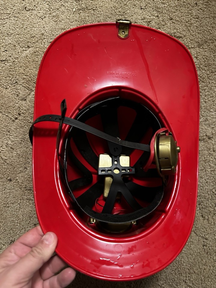 Vintage 1960s Texaco Fire Chief Toy Fireman Hat Helmet - Made by Park ...