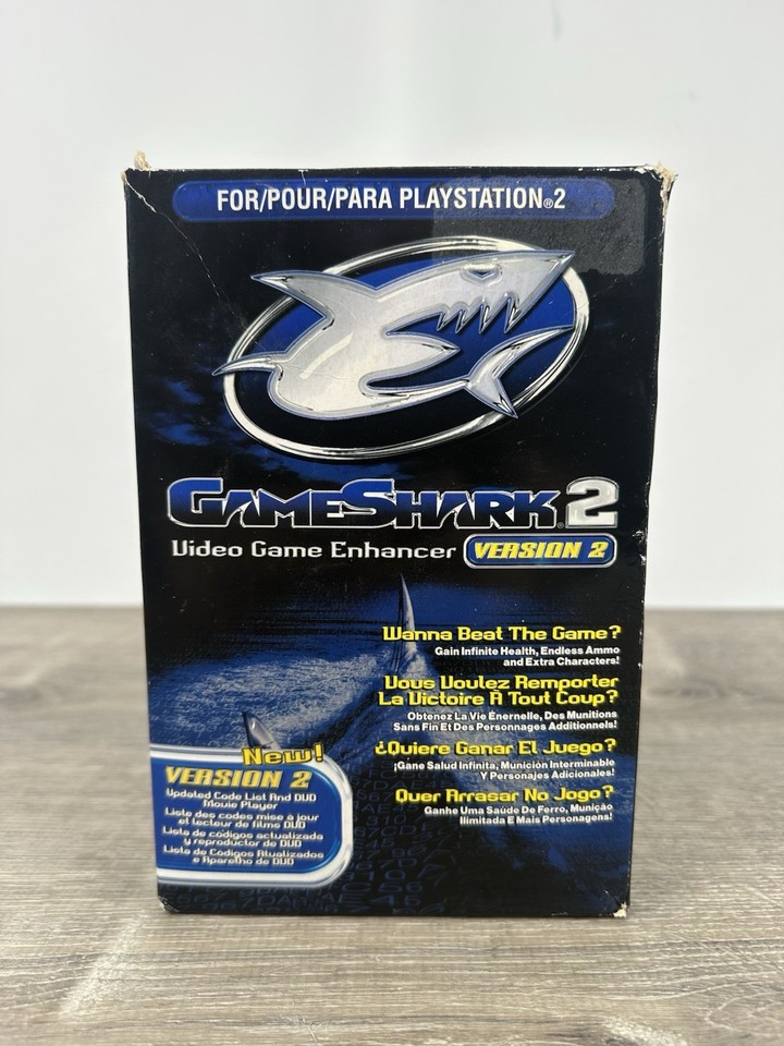 PS2 PlayStation 2 Game Shark 2 Game Codes Version 2 w/ Memory Card | eBay