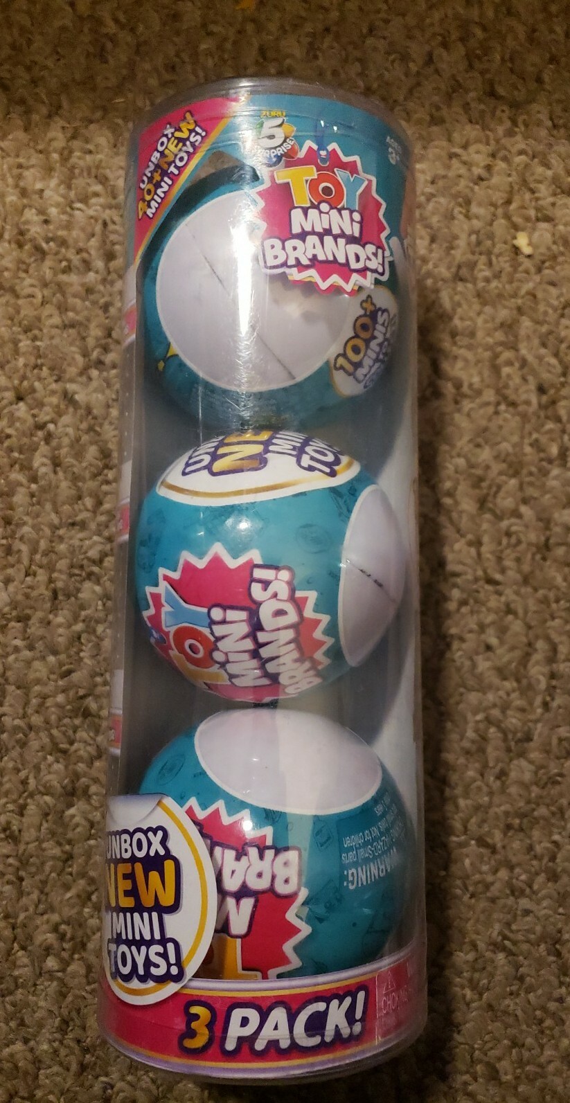 Zuru 5 Surprise Toy Series Mini Brands Ball Capsule 3 Pack In Hand | eBay