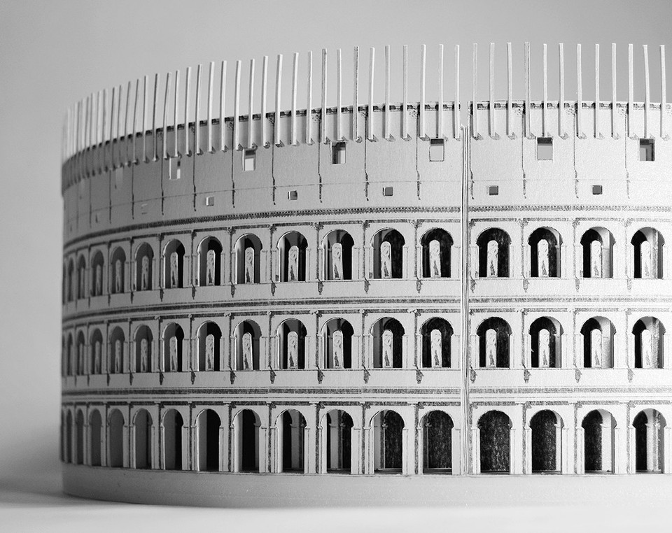 PaperLandmarks ROMAN COLOSSEUM Paper Model Kit | eBay UK