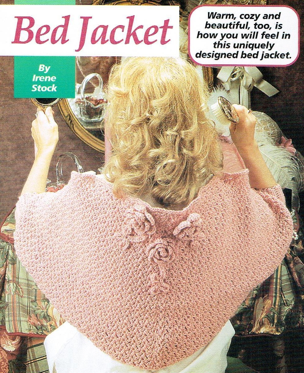 Crochet Bed Jacket Pattern