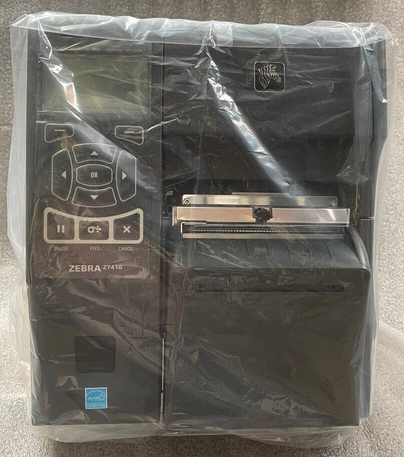 Zebra ZT410 Thermal Printer 203 dpi with Cutter Ethernet NEW - ZT41042 ...