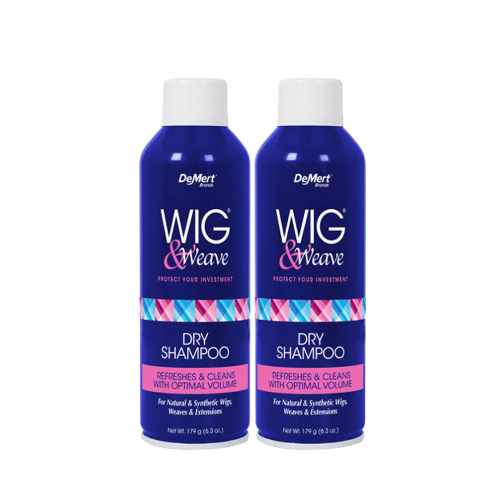 [2 PACK] DeMert Wig & Weave Dry Shampoo Refreshes & Cleans 6.3 oz | eBay