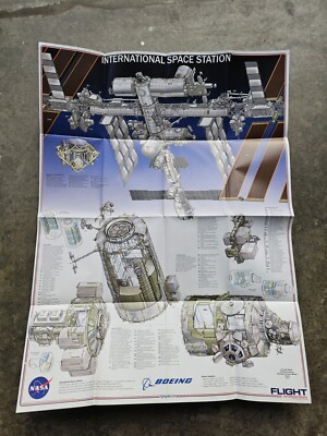 Flightglobal Aircraft Cutaway Poster Boeing ISS 29.75 x 22.25 Inches | eBay