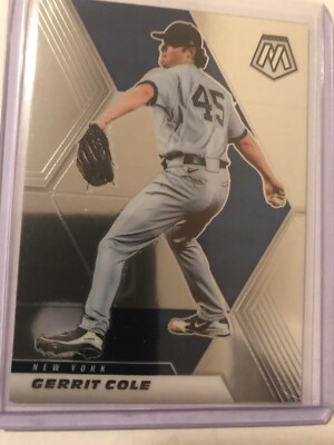 20-21 Mosaic Baseball Card of Gerrit Cole #87 of New York . | eBay