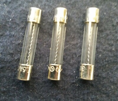 (3) Pieces Littelfuse 312005 Fast-Acting Fuses 312 5A 250 VAC | eBay