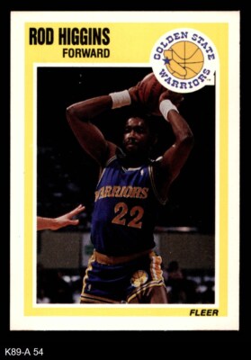 1989 Fleer #54 Rod Higgins Warriors Fresno St 8 - NM/MT | eBay