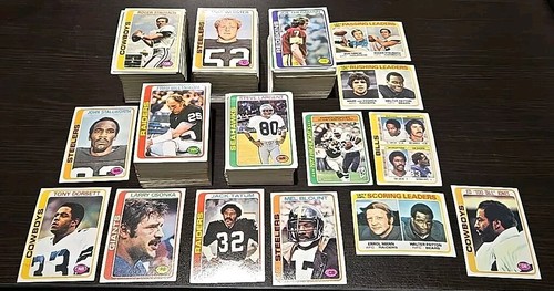 1978 Topps Football (500) Card Lot No Duplicates Stars HOF NFL | eBay