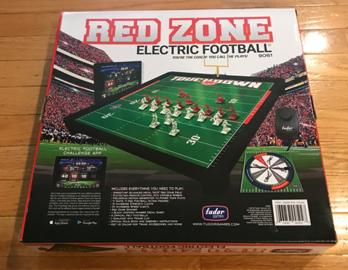 Tudor Games Red Zone Electric Football Game #9061 (BOARD ONLY).... | eBay