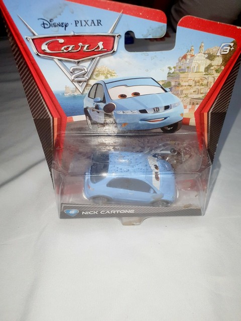 Disney Pixar Cars 2 Nick CARTONE #46 1 55 for sale online | eBay