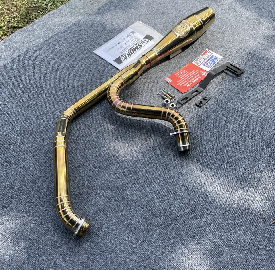 1999-2023 Harley-Davidson Road Glide 2 into 1 Full System Exhaust ...