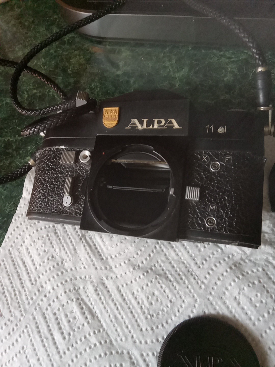Alpa Camera 11 el 35 MM Reflex Swiss Made Rare All Black 59433 1972の ...