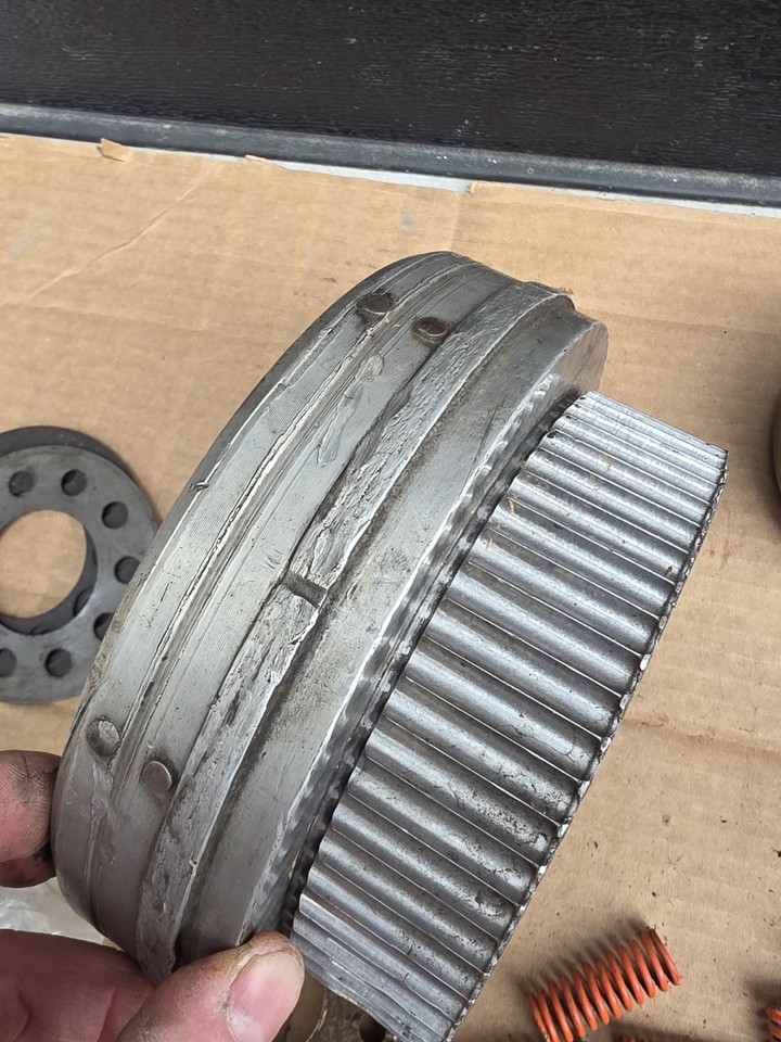 Harley-Davidson Shovelhead Panhead Clutch Basket Primary Belt Drive | eBay