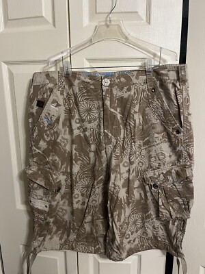 Parish Nation one tribe shorts Size 40 tropical /Hawaiian Print /cargo ...
