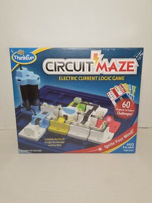 ThinkFun CIRCUIT MAZE Electric Current Logic Game - New | eBay