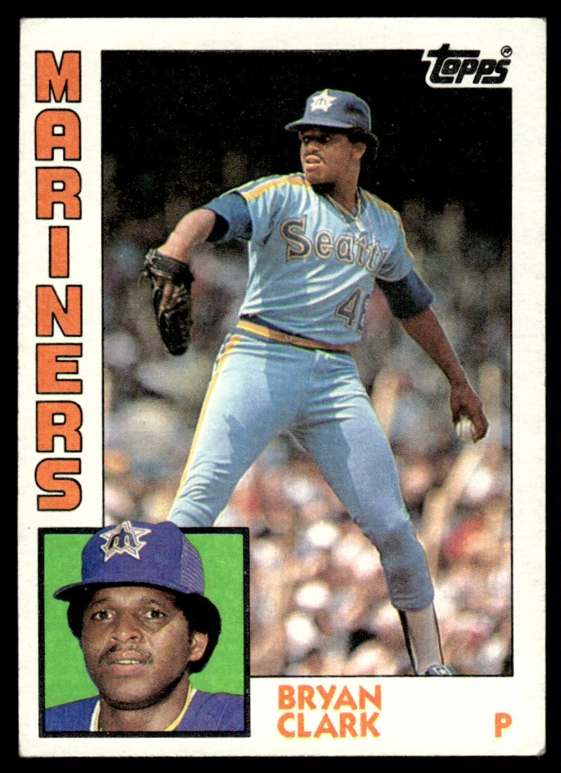 1984 Topps Bryan Clark Seattle Mariners #22 | eBay