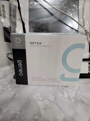 Glo2cial DETOX by Geneo 6 pod kit; NIB exp 6/26 & 8/26; for face and ...