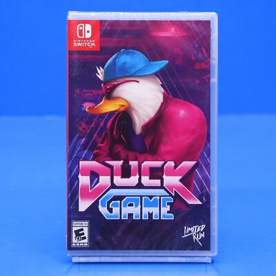 Duck Game (Nintendo Switch) Limited Run Games Physical BRAND NEW SEALED ...